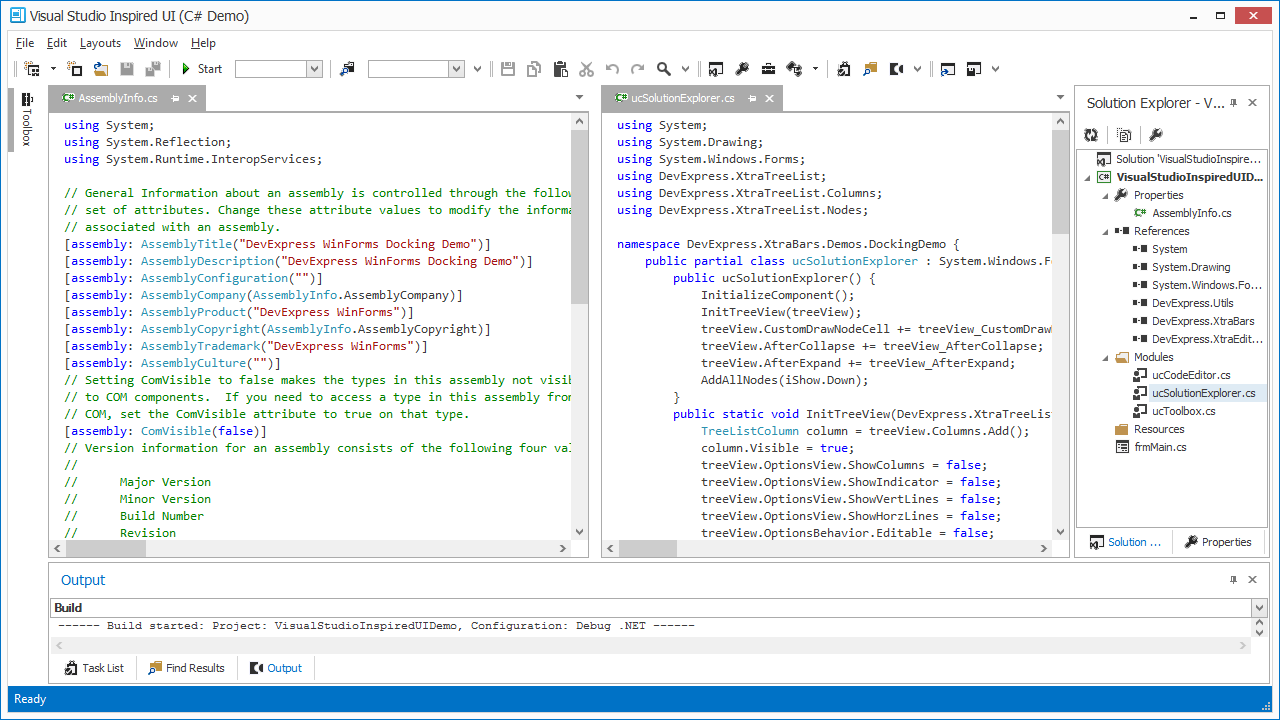 Winforms Ui Controls For Visual Studio Devexpress WinForms App Themes:
