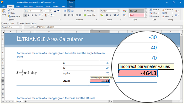 WinForms Spreadsheet - Excel Viewer | DevExpress