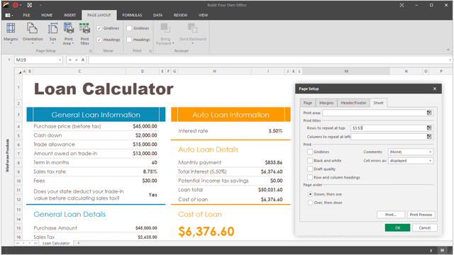 WinForms Spreadsheet Control | DevExpress