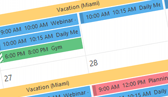 WinForms Calendar and Scheduler for Visual Studio - Outlook Inspired ...