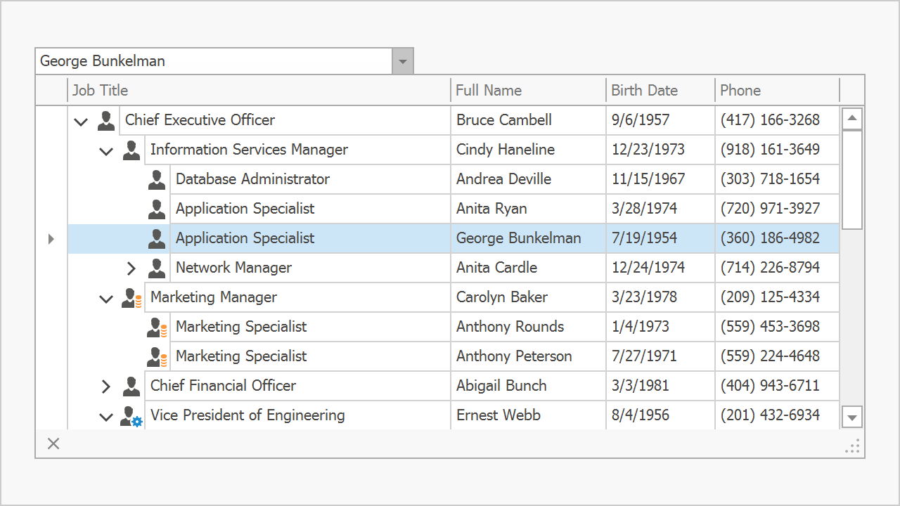 WinForms Lookup - Windows Forms UI for .NET Developers | DevExpress