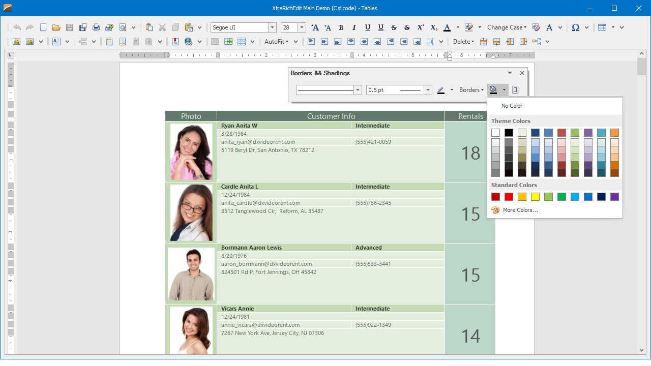 Winforms Rich Text Editor Rtf Control Devexpress