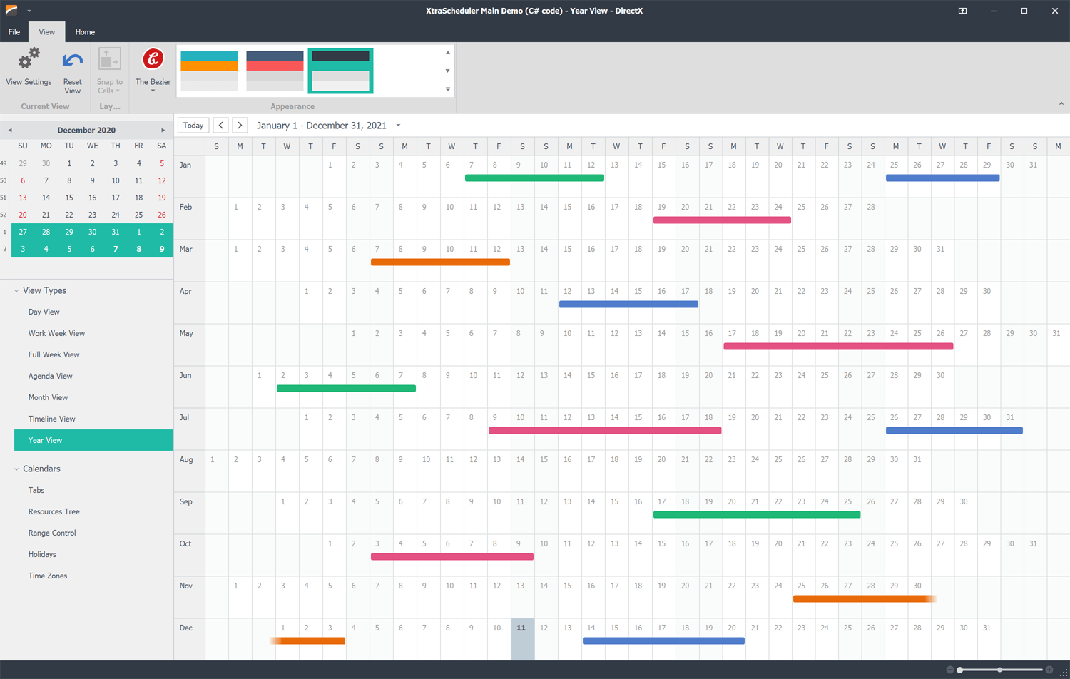WinForms Scheduler - Outlook Style Calendar | DevExpress