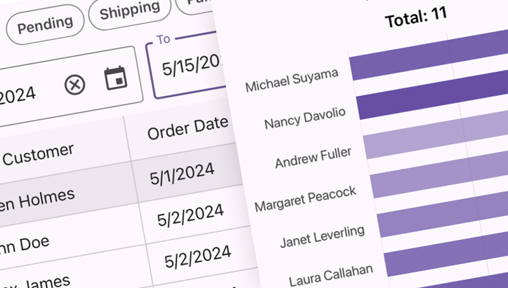 Demos: UI Controls and Frameworks | DevExpress